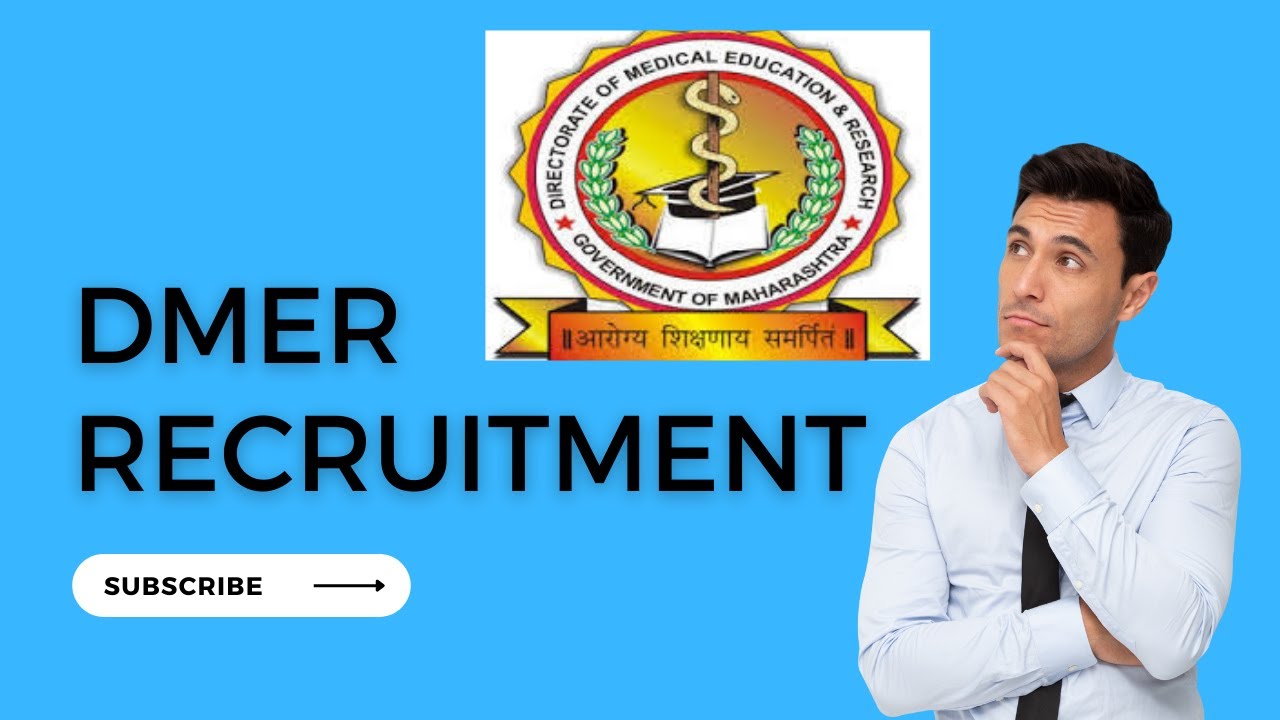 DMER Vacancies - YouTube