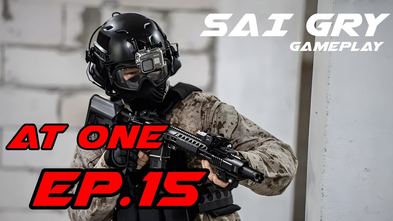 | TRINITY AIRSOFT | E&C SAI GRY | AT ONE AIRSOFT FIELD | GAMEPLAY | EP ...