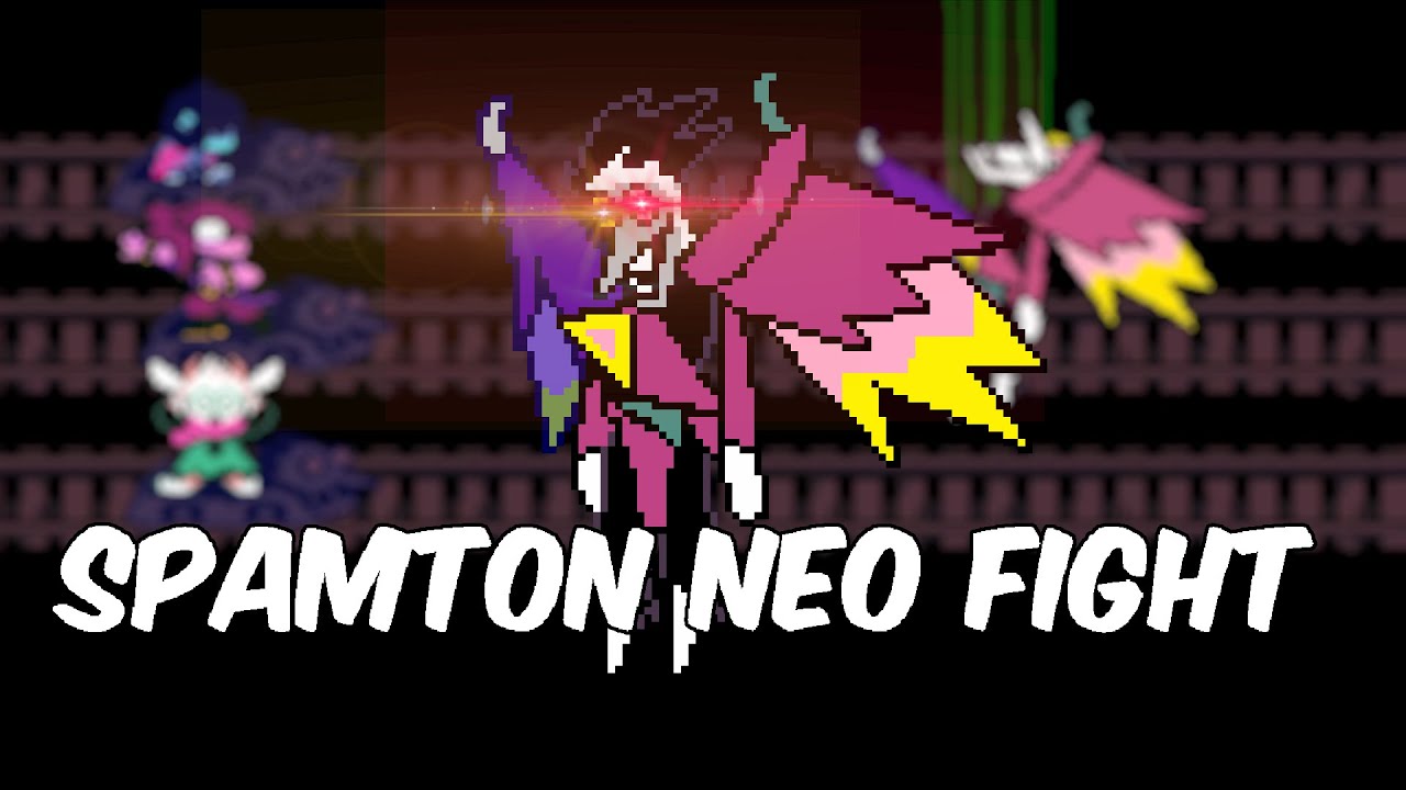 Spamton Neo Fight - YouTube