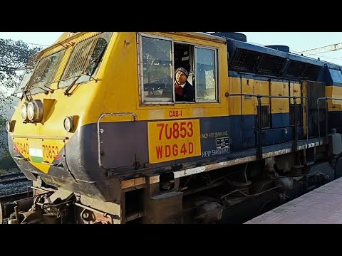 NGC's Banker locomotive doing mainline duties,05915 Dibrugarh Passenger ...