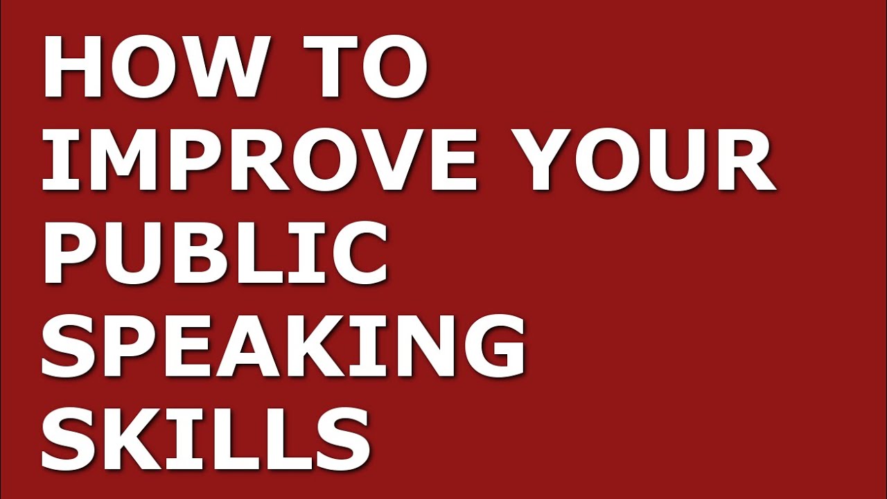 How to Improve Your Public Speaking Skills | Top 10 Public Speaking ...