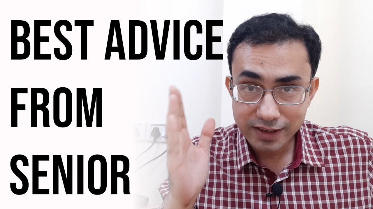 The best ever advice from a senior at IIT - YouTube