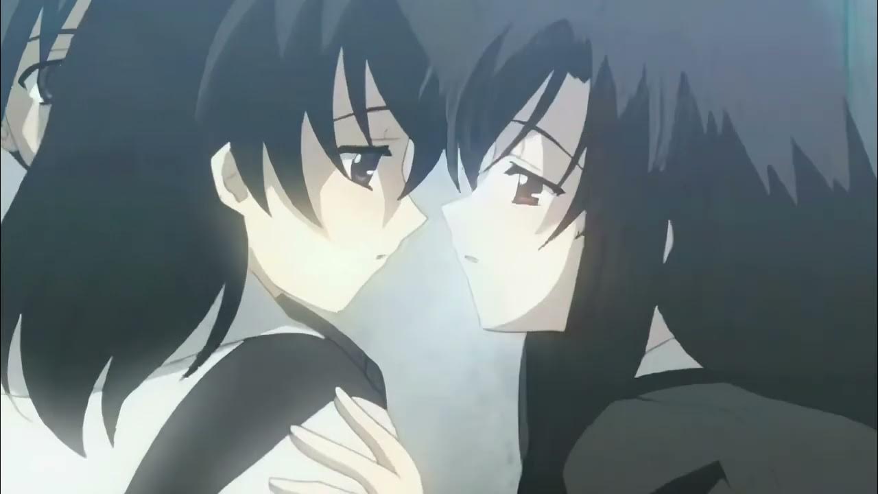 Sekai And Kotonoha Kiss In School Days 900 Ai Upscaled Fixed Version