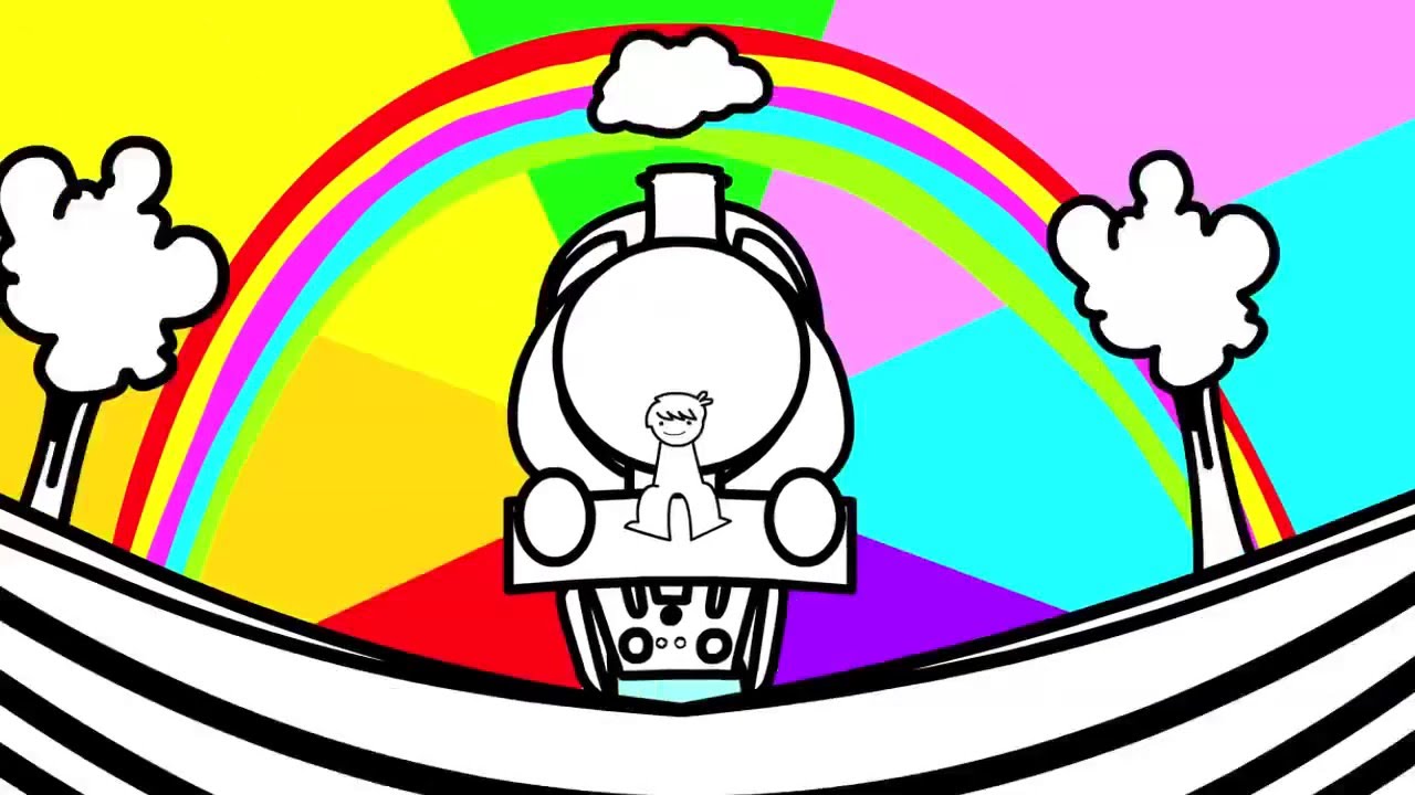 I LIKE TRAINS (Me gustan los trenes) asdfmovie - YouTube