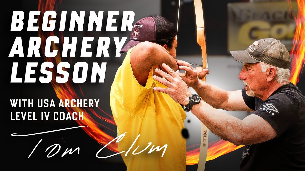 How to Shoot a Bow and Arrow — Step-by-Step with Tom Clum - YouTube