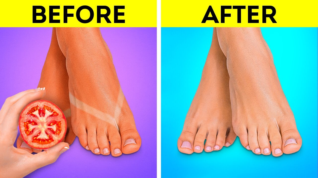 Foot Care Hacks 🦶👣 Smart Hacks To Keep Your Feet Nice And Smooth - YouTube