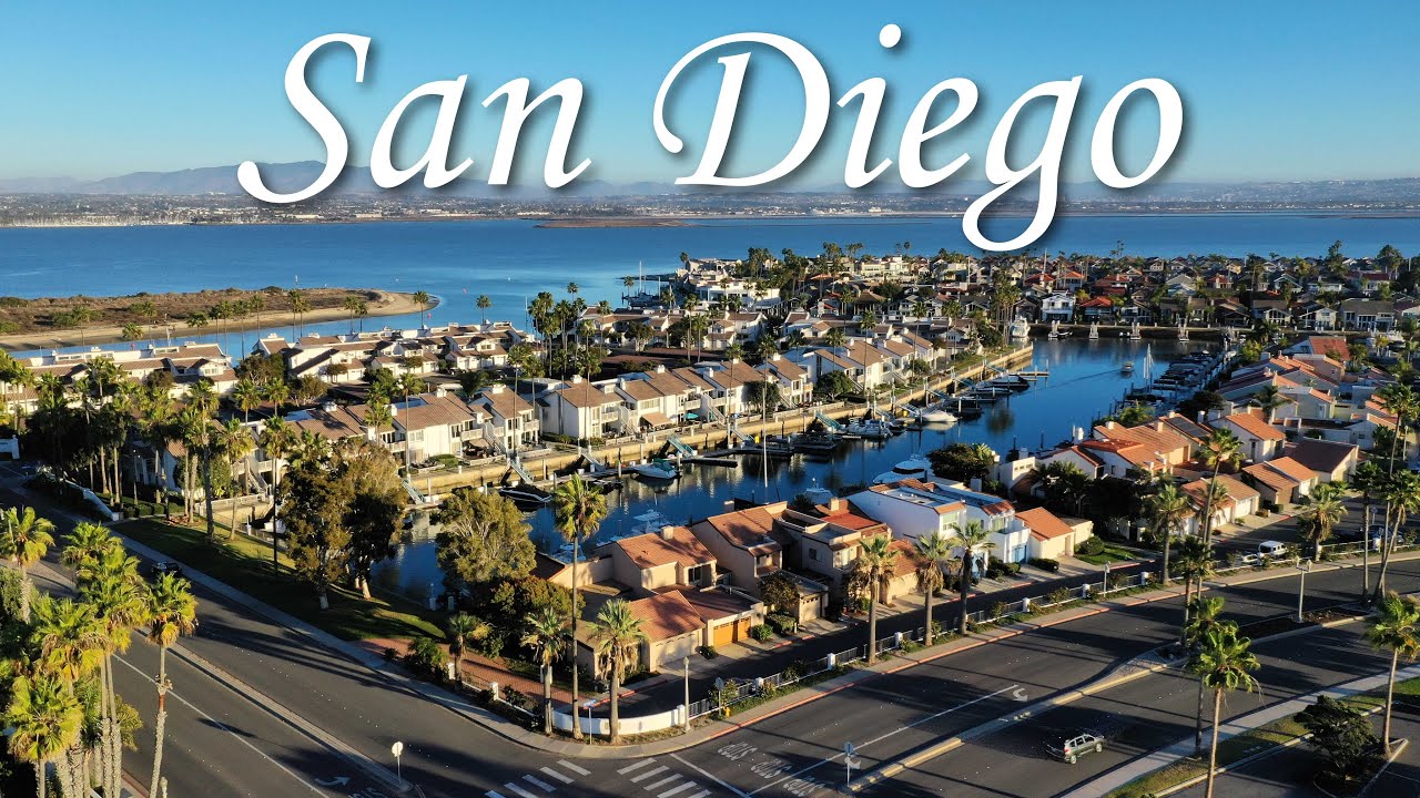 DRONE in SAN DIEGO CORONADO CAYS PARK - California 2021 - YouTube