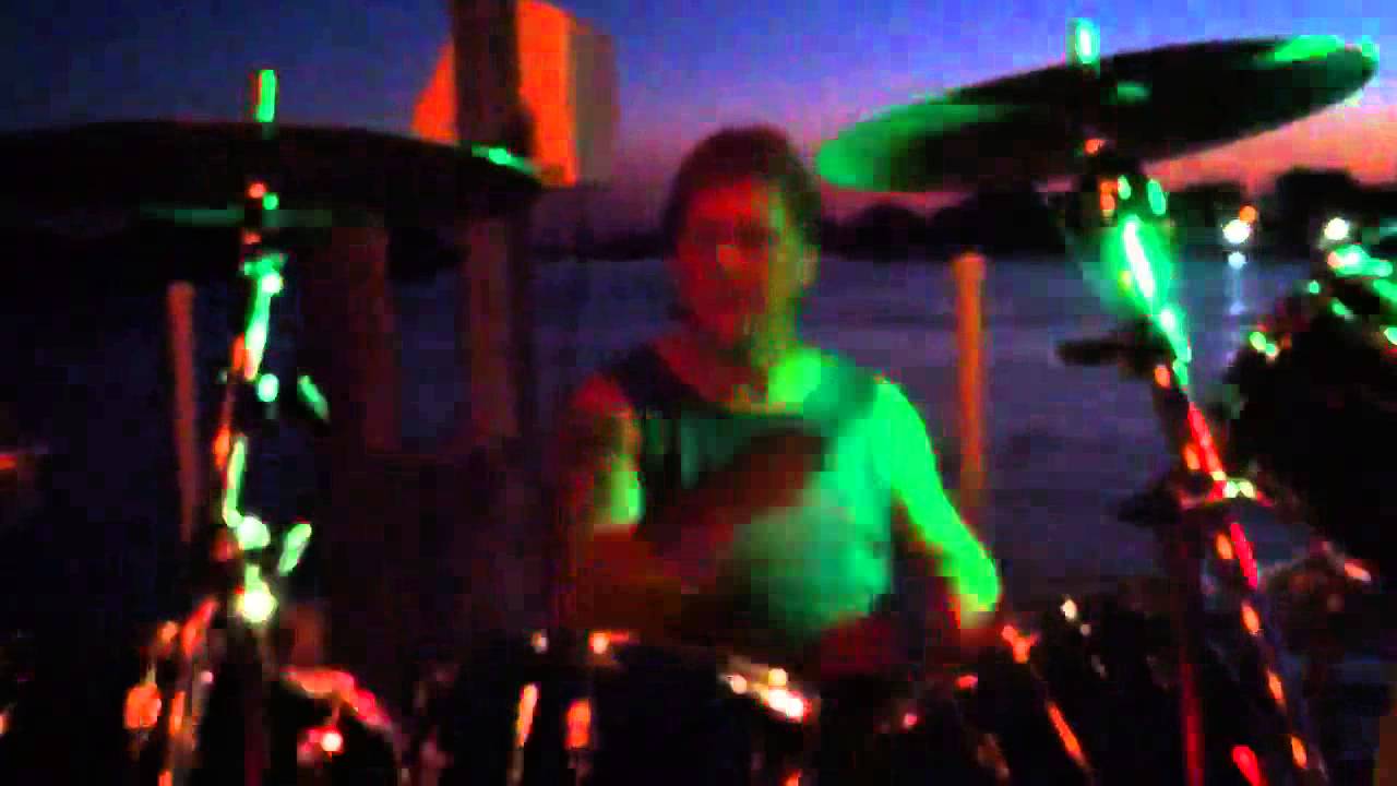 WTF band gig on the river - YouTube
