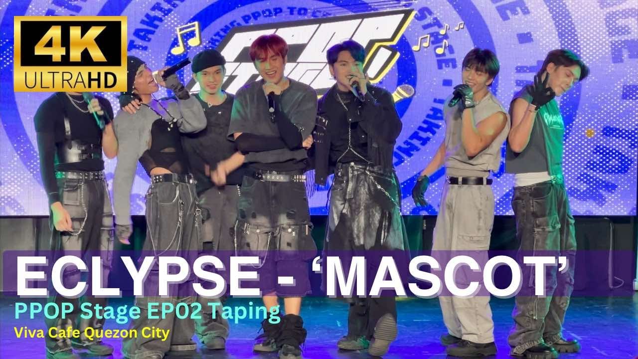 [FANCAM] ECLYPSE - 'Mascot' Performance at PPOP Stage Viva Cafe (012425 ...