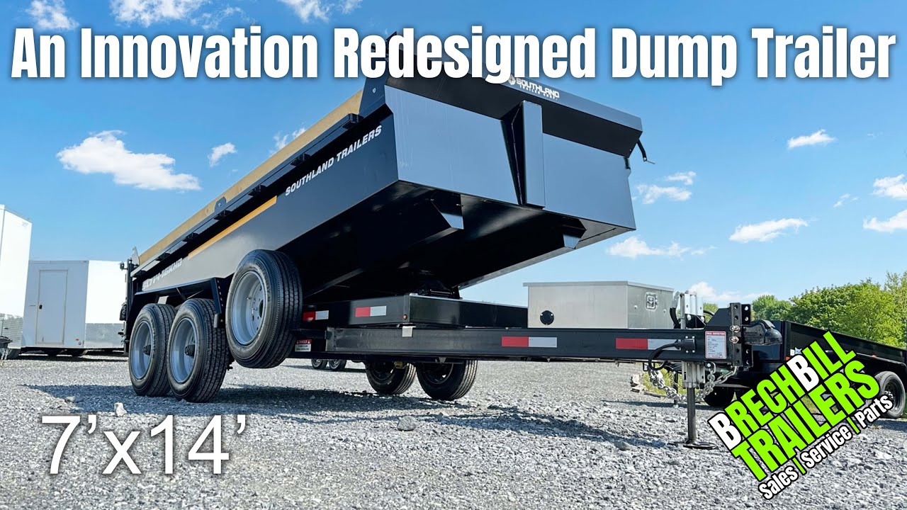 Southland 7 x14 Heavy Duty Dump 16K GVWR Model SL714 16KHD YouTube