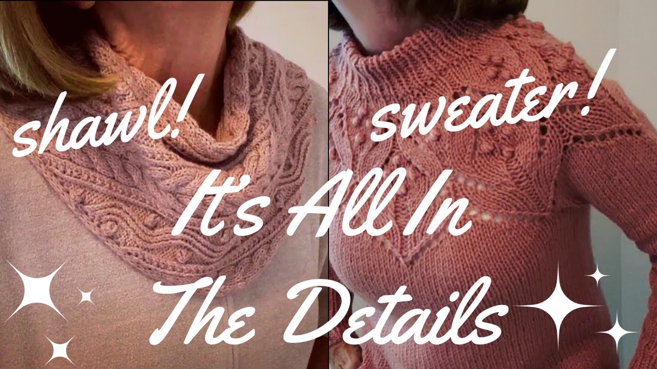 Knitted Designs I’m Obsessed With Magnolia Bloom Pullover Mini Shawl # ...