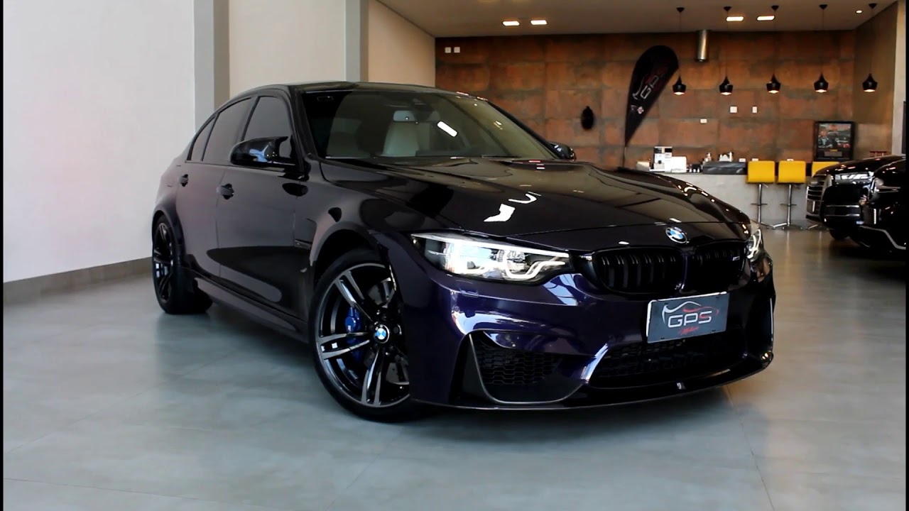 BMW M3 2018 Venetian Violet - YouTube