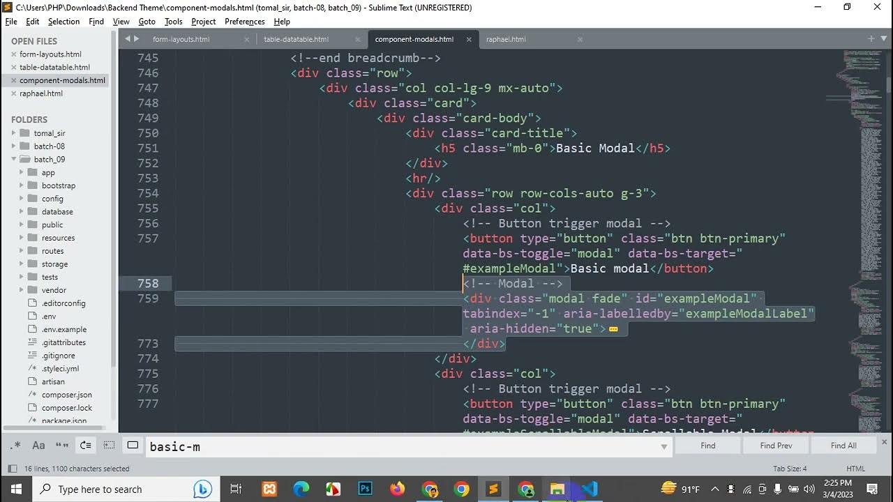 SEIP Bacth-09 (Day-24) Laravel CRUD Operation Last Part and CRUD With Ajax Part-01 - YouTube