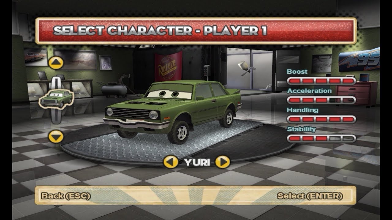 Cars Superdrive: Yuri - YouTube