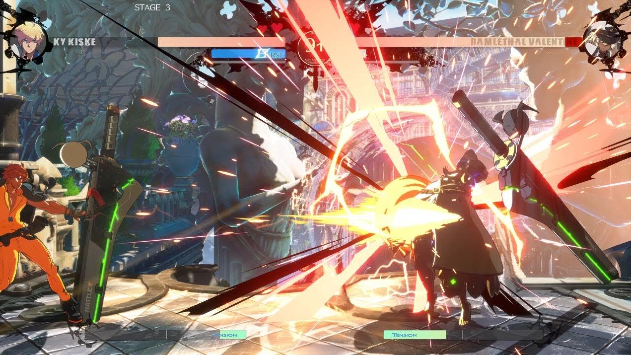 Guilty Gear Strive | Arcade Game Play Ky Kiske - YouTube