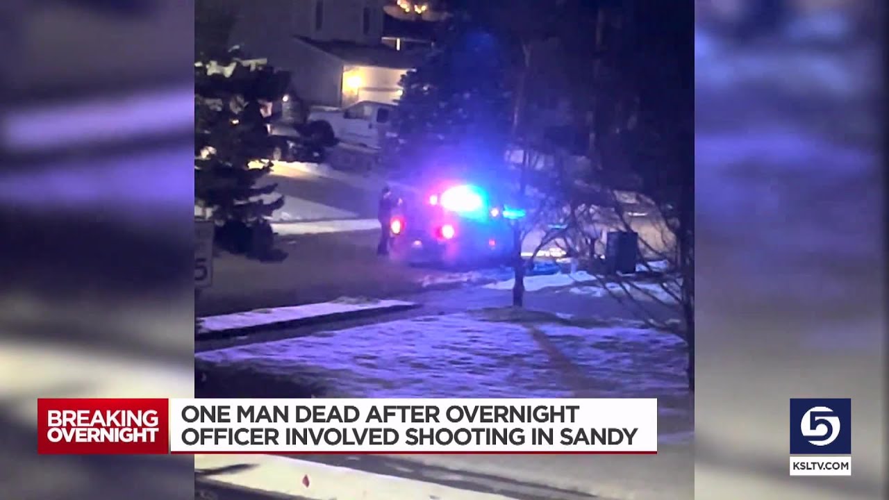 Witness video captures deadly officer involved shooting - YouTube