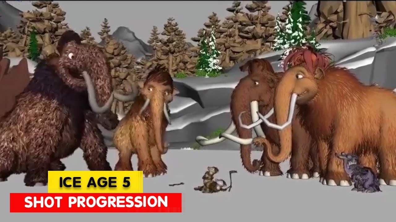 Ice Age: Collision Course Shot Progression | Animation Breakdowns ...