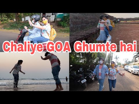 Day 1| Exploring Goa In Activa | Aguada Fort | Baga Beach | Shoaib Ibrahim