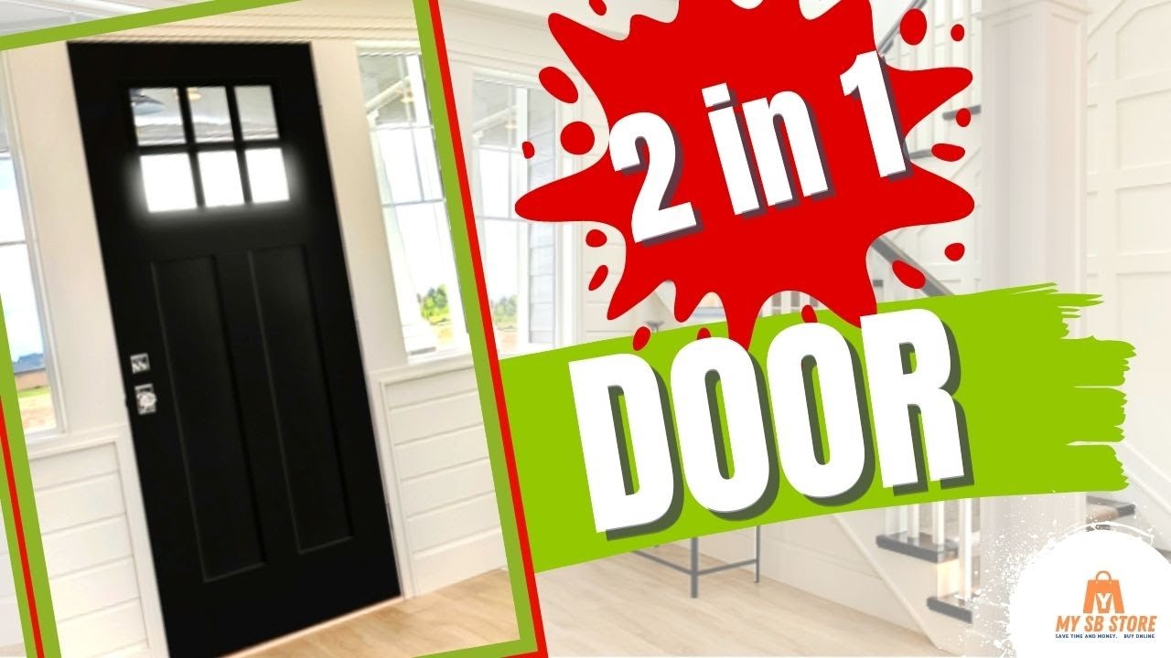 2 in 1 Door I Door I #2in1door #door #WPCdoor #sehrawatbrothers - YouTube
