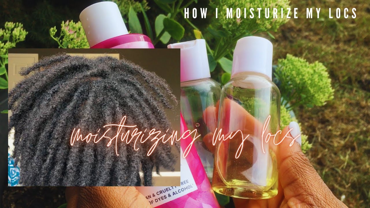 HOW I MOISTURIZE MY LOCS | DAILY MOISTURIZING ROUTINE | LOC JOURNEY ...