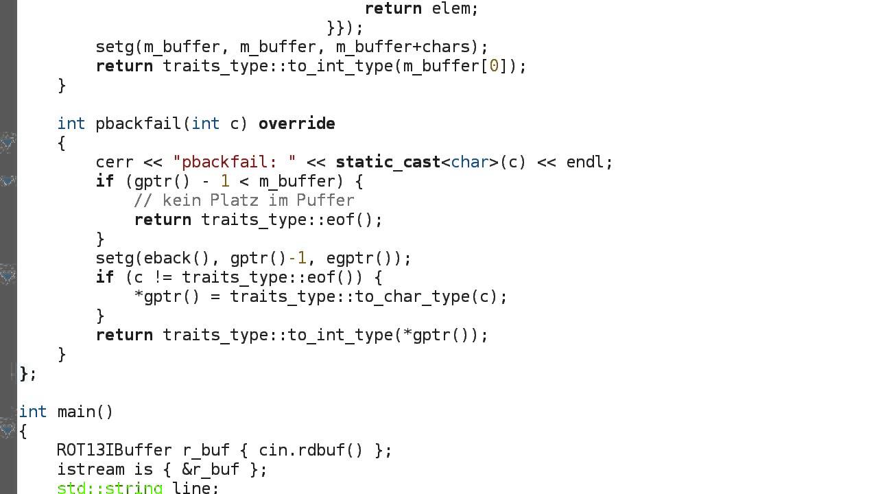 [C++ von { bis }] - 102 std::streambuf (2) - YouTube