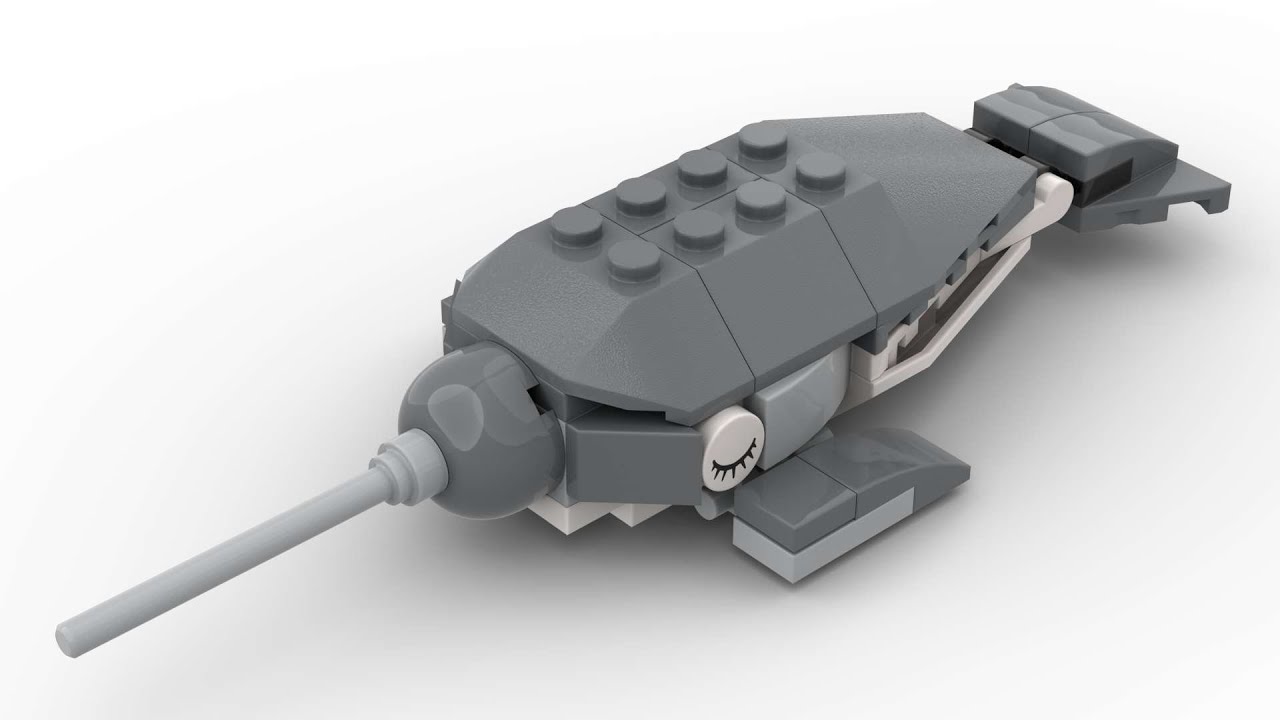 Lego 40239 Narwhal Speed Build LDD by PLegoBB - YouTube