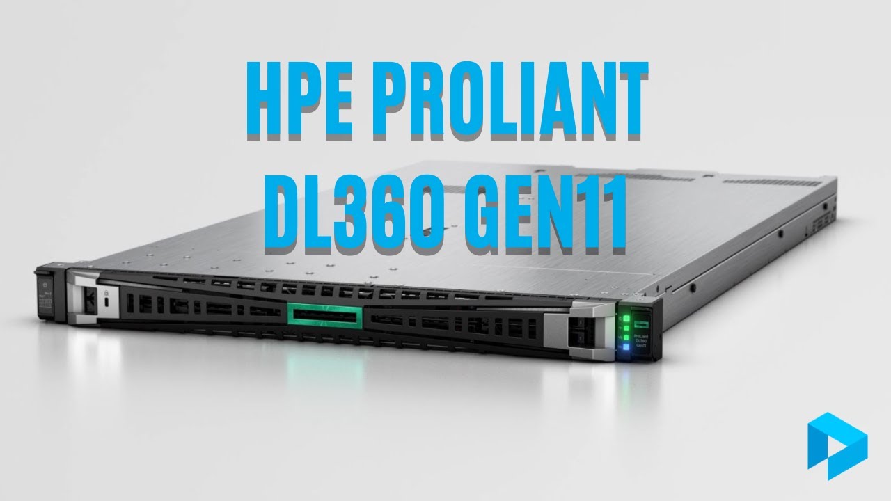 HPE ProLiant DL360 Gen11 virtual tour animated video - YouTube