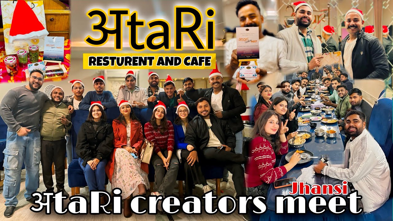 Atari Creators Meet 🥰|| Atari Restaurant Jhansi || #jhansi #creator ...
