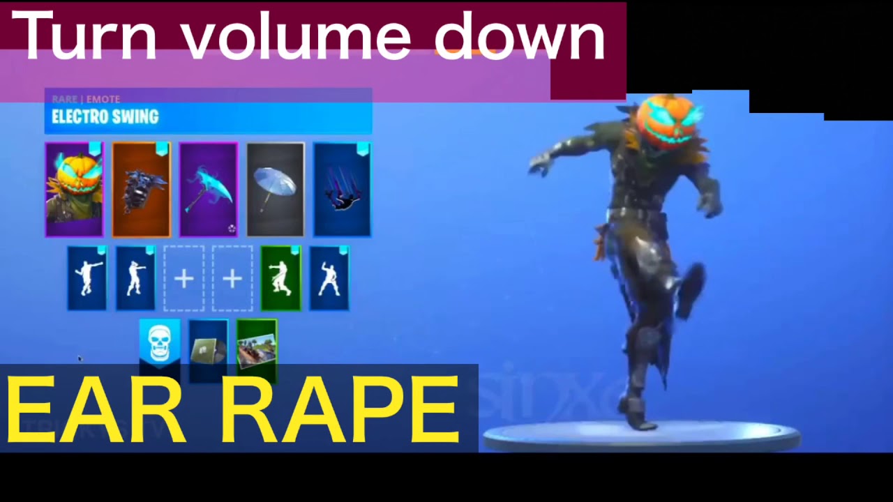 Electro swing emote ear rape and bass boosted (ear rape is new outro ...