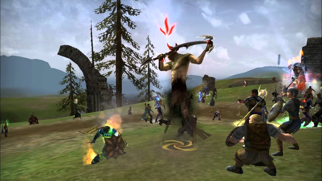 GM farewell Ettenmoors battle - LotRO Gilrain [EU] - YouTube