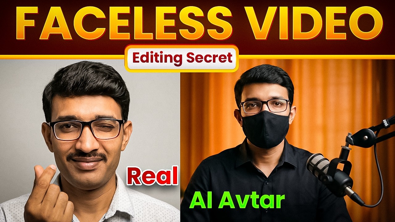 My Video Editing Secret: Faceless Educational Videos में AI Avatar कैसे ...