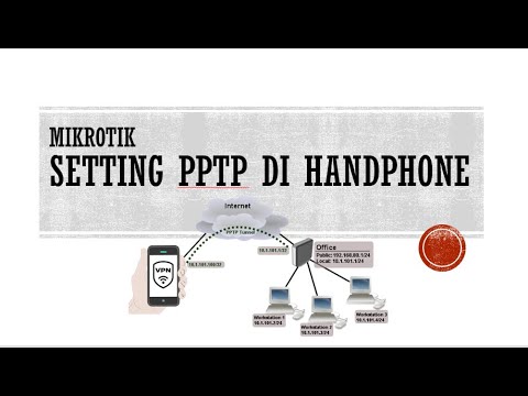 Tutorial Konfigurasi VPN PPTP Router Mikrotik dengan HP - YouTube