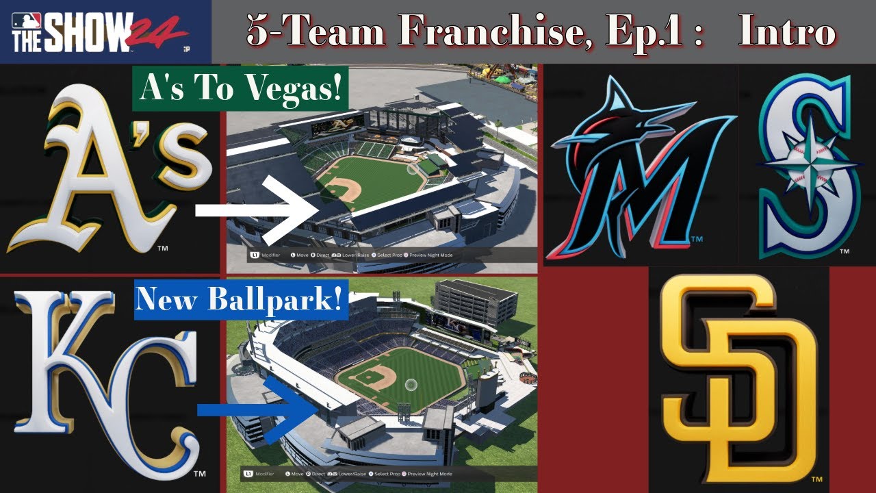 5-Team Franchise... Let's Go! || The Intro + Team Breakdown (MLB The ...