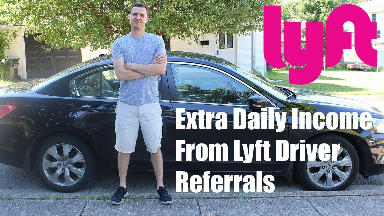 How Lyft Driver Referrals Give You Extra Daily Income - YouTube