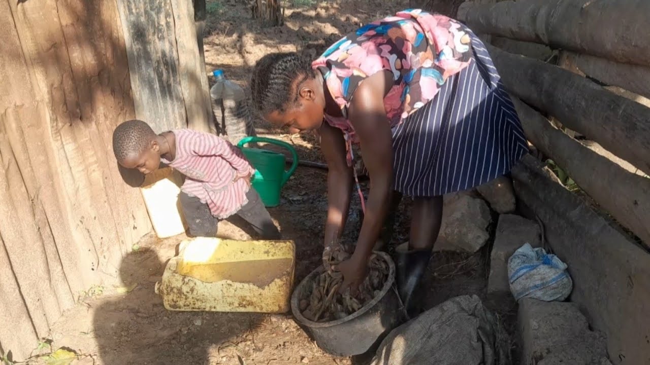 Living off Grid Life Since Birth 😊 The Raw Rural Lifestyle of ...