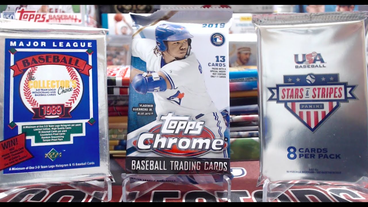 Random Baseball Card Pack Opening 28 Packs ** 6 Hits + Parallels, RCs ...