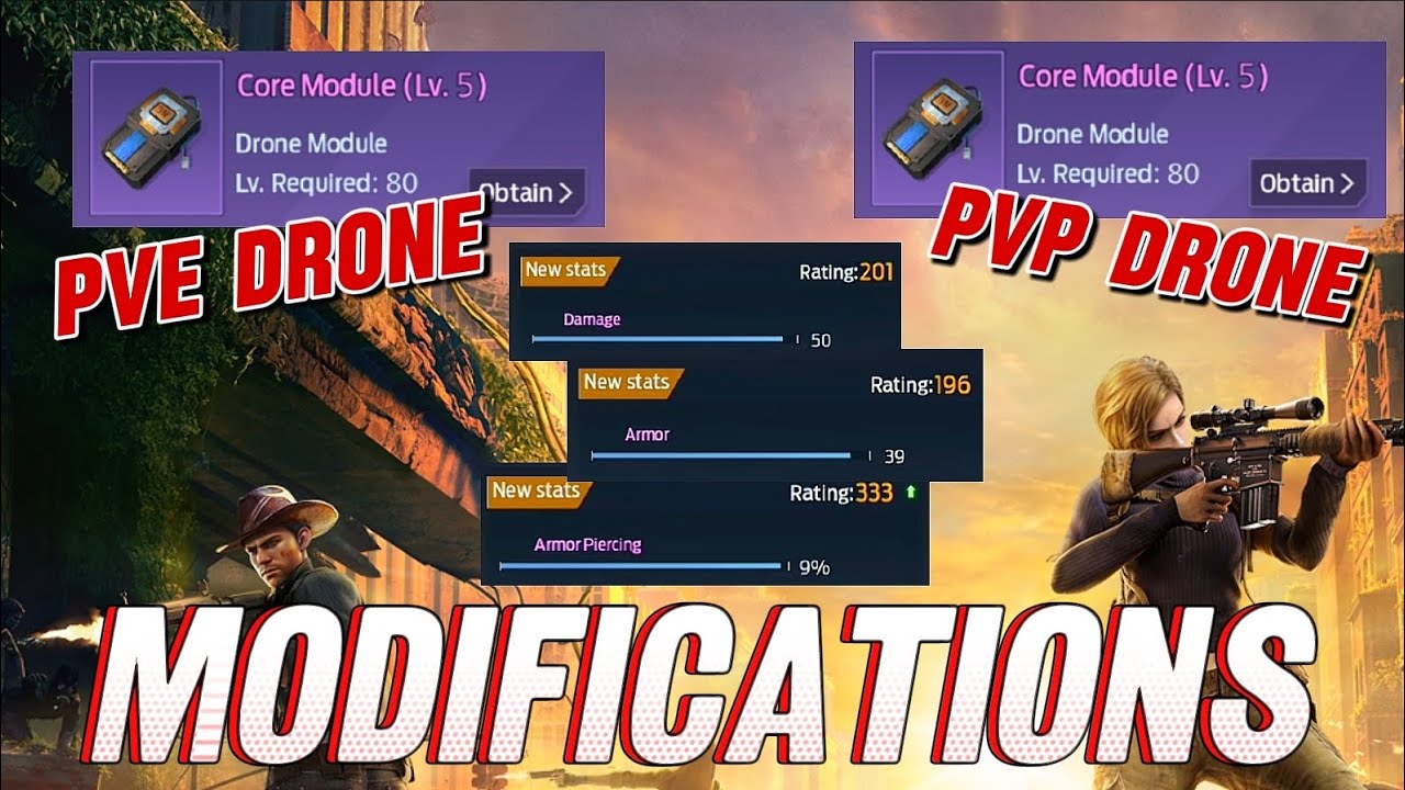 Upgrade Drone Modifications And Play Tactically! Details ...