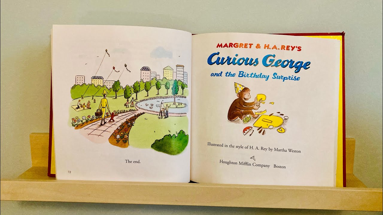 CURIOUS GEORGE AND THE BIRTHDAY SURPRISE •Children’s Books Read Aloud ...