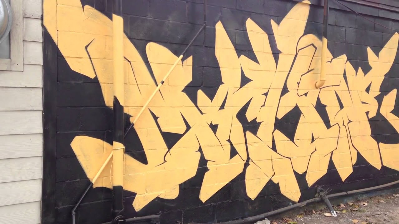 Machine Guac Howie STK Houston Graffiti - YouTube
