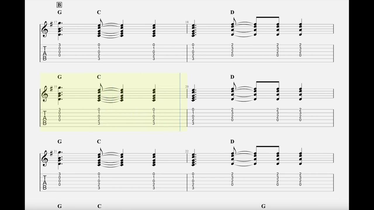 G1 The Tracks of My Tears Guitar Rockschool 2024 Grade 1 Tab - YouTube