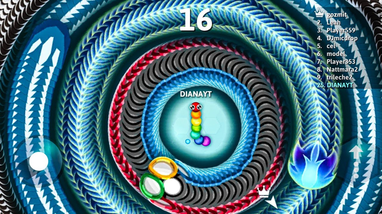 OMG🐍 RAINBOA SNAKE SPAWN MIDDLE OF THE GIANT SNAKES 🐍 EPIC SNAKEIO ...