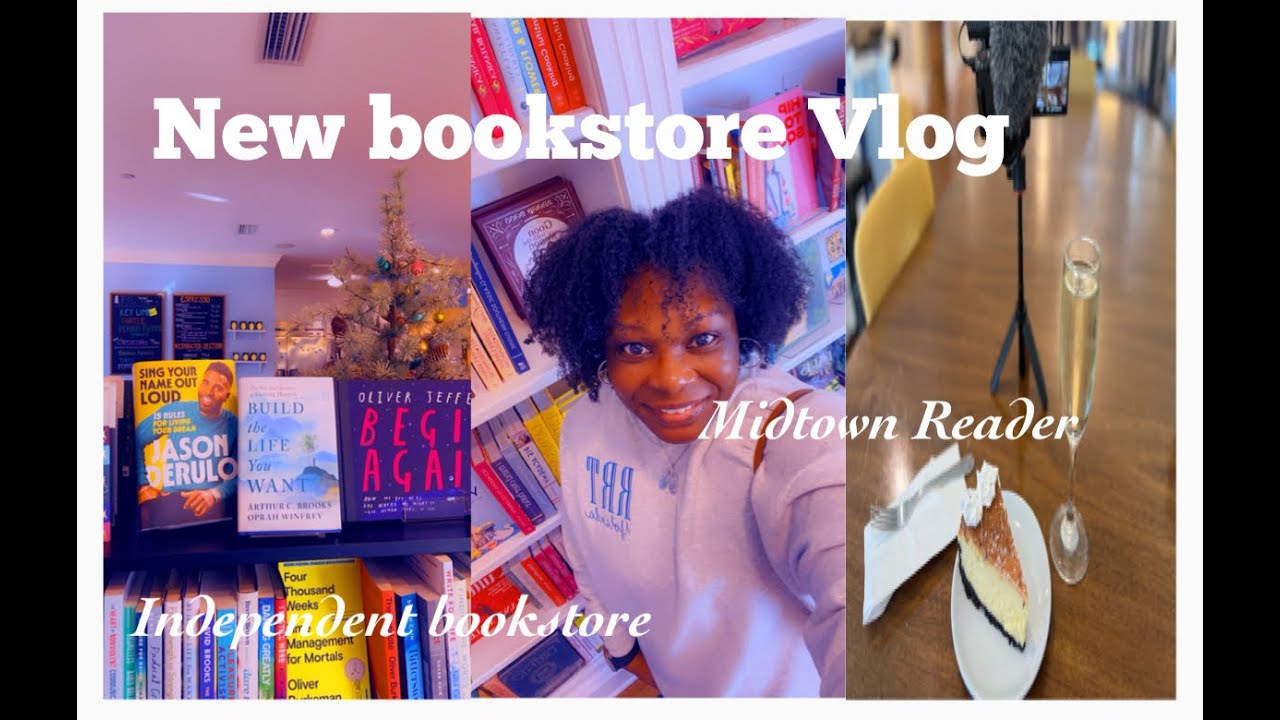 Bookstore Vlog 🌼 Spend the day with me book shopping @ Midtown Reader + Book Haul - YouTube