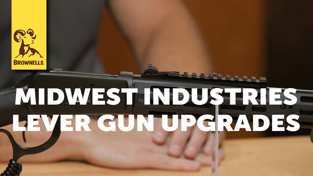Product Spotlight: Midwest Industries Lever Gun Upgrades - YouTube