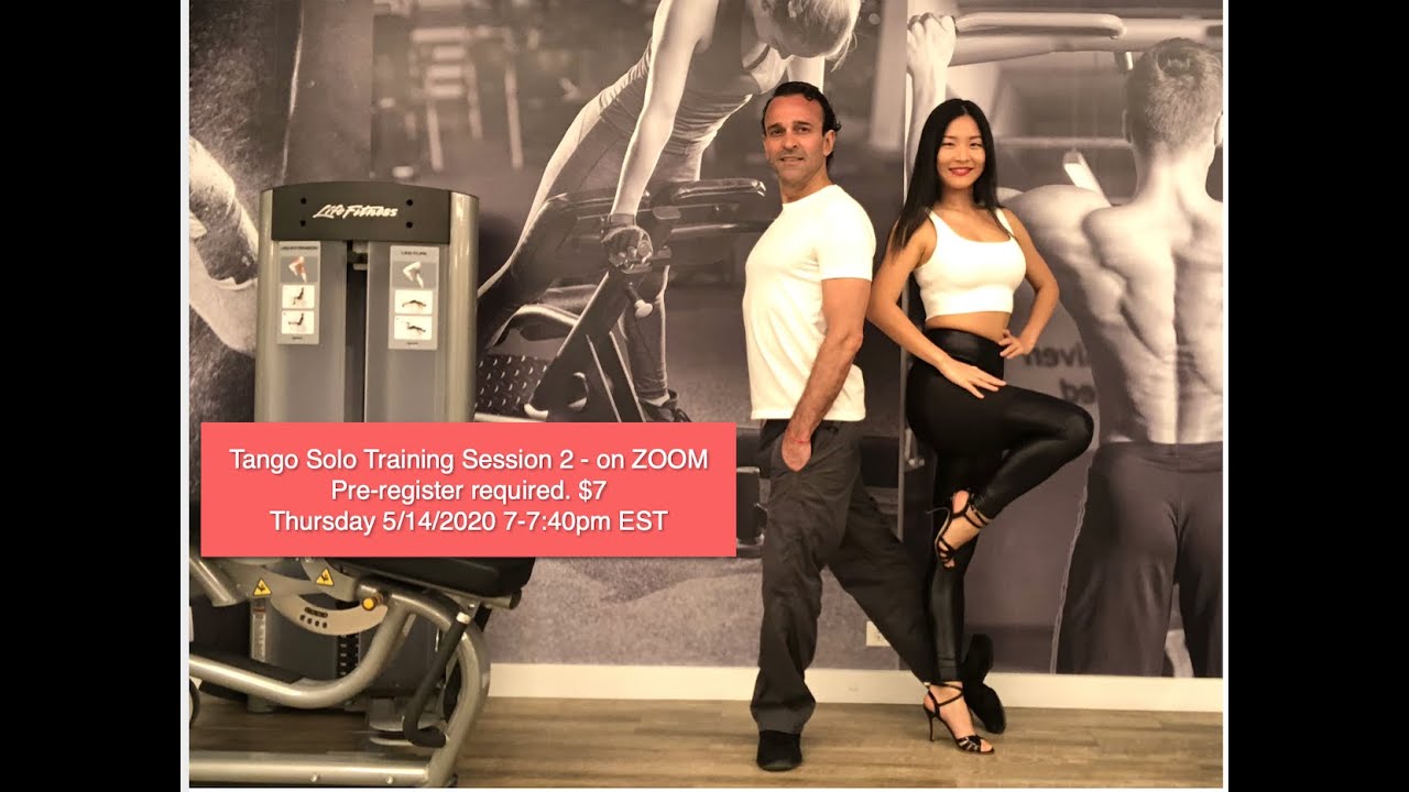 Argentine Tango Solo Training 2 with Helen Wang & Guillermo Merlo 5/14 ...