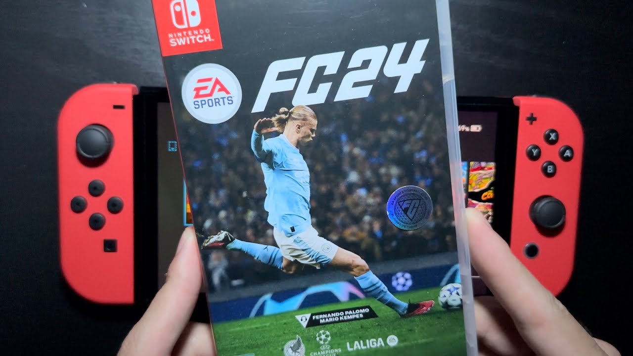 EA Sports FC 24 (Game Card) Nintendo Switch OLED Gameplay - YouTube