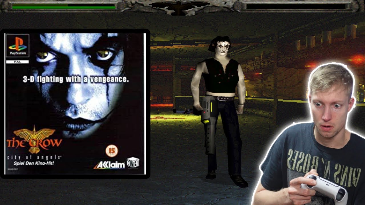 The Crow: City of Angels (PS1) Gameplay - Angezockt (1997) - YouTube