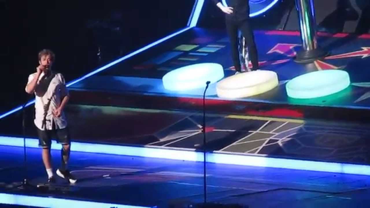 Mcbusted 4th April 2015 O2 Arena - James Messing With His Microphone ...