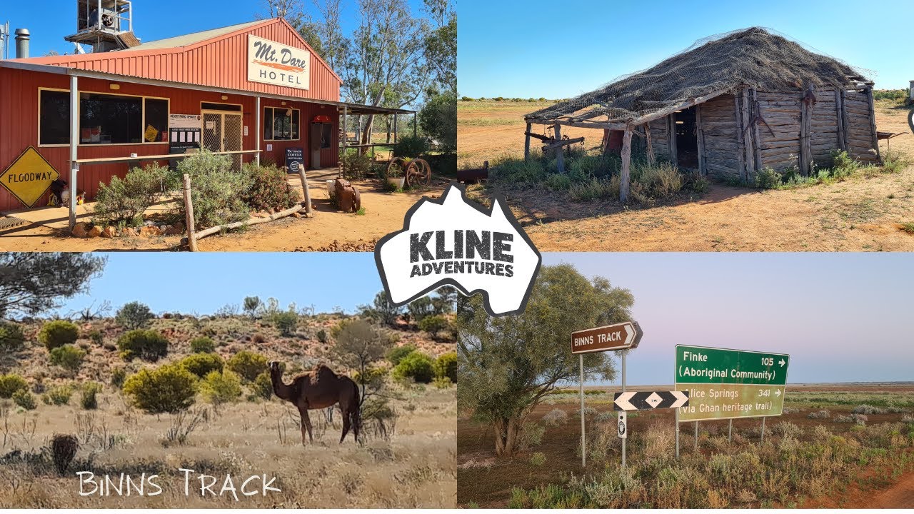 The Binns Track Mt Dare to Alice Springs Via Old Andado Station - YouTube