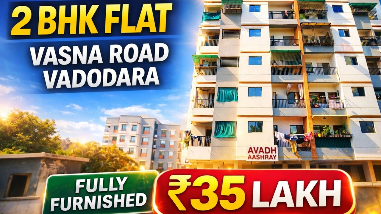 2 BHK Flat Vadodara | Furnished 2 BHK Flat Vasna Road Vadodara | Ready ...