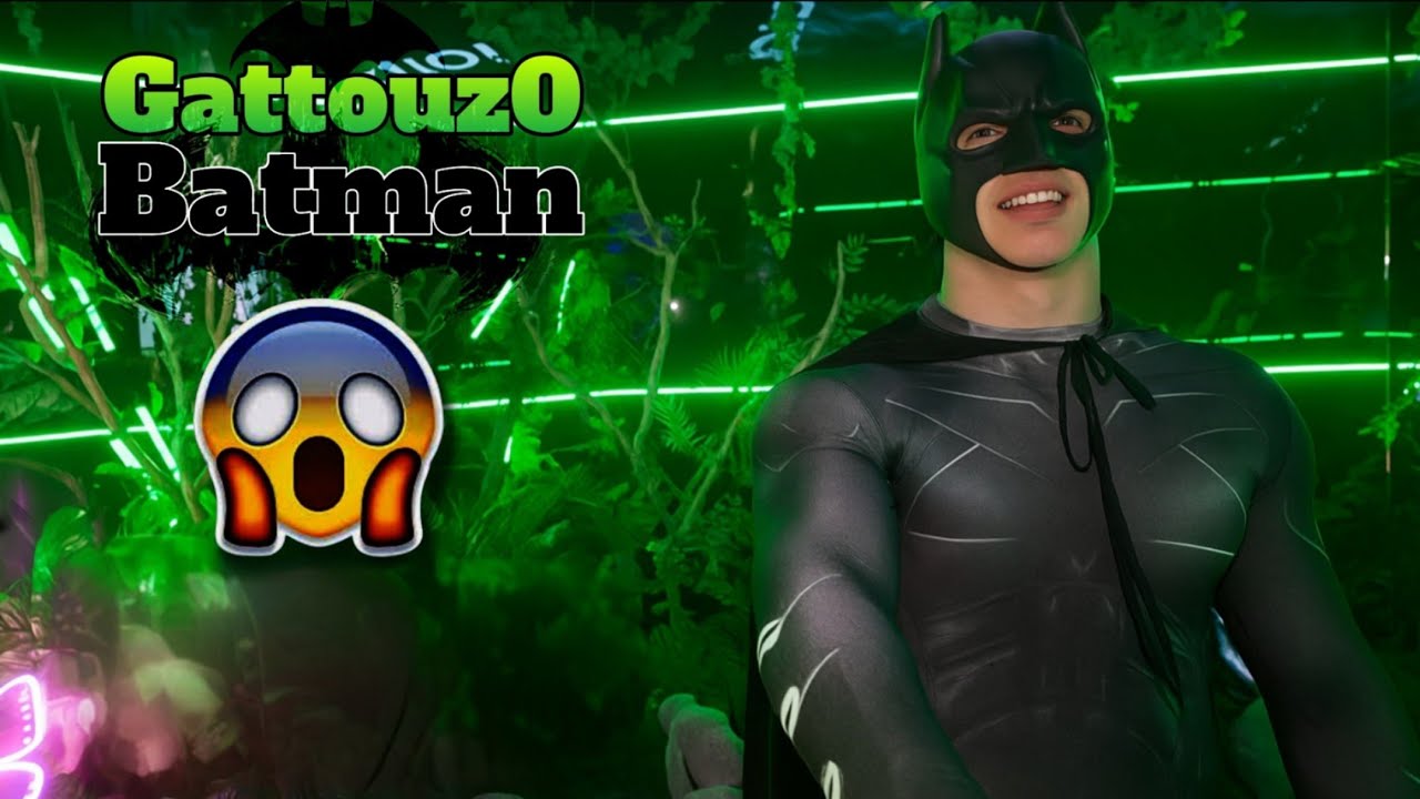 Gattouz0 turns into Batman - YouTube